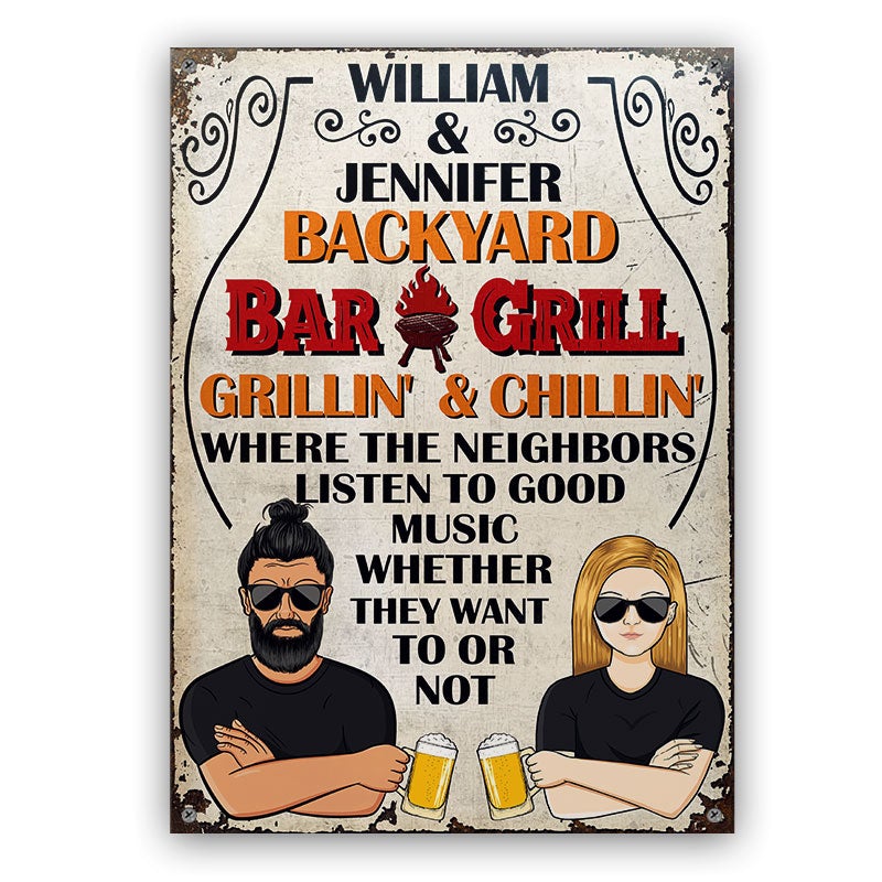 The Neighbors Listen To Good Music - Backyard Bar And Grill - Personal ...