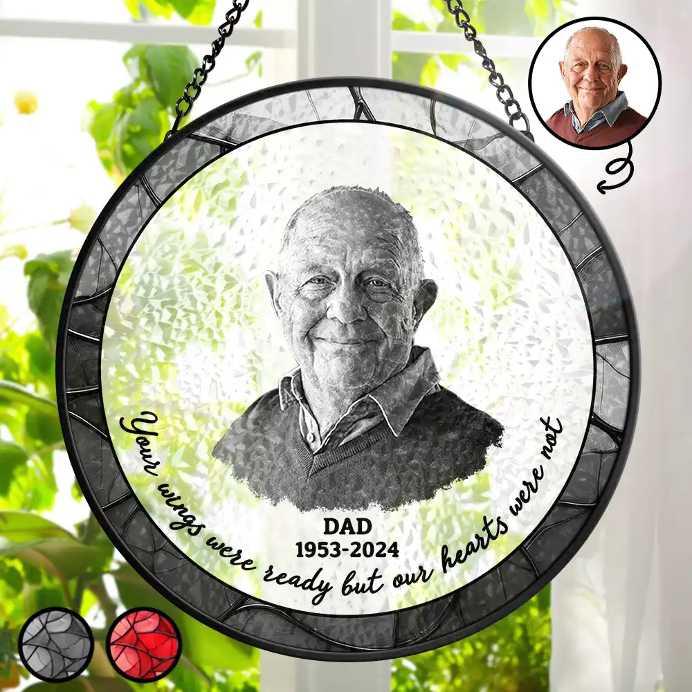 Family - Dad Suncatcher - Personalized Suncatcher Window Hanging – The ...