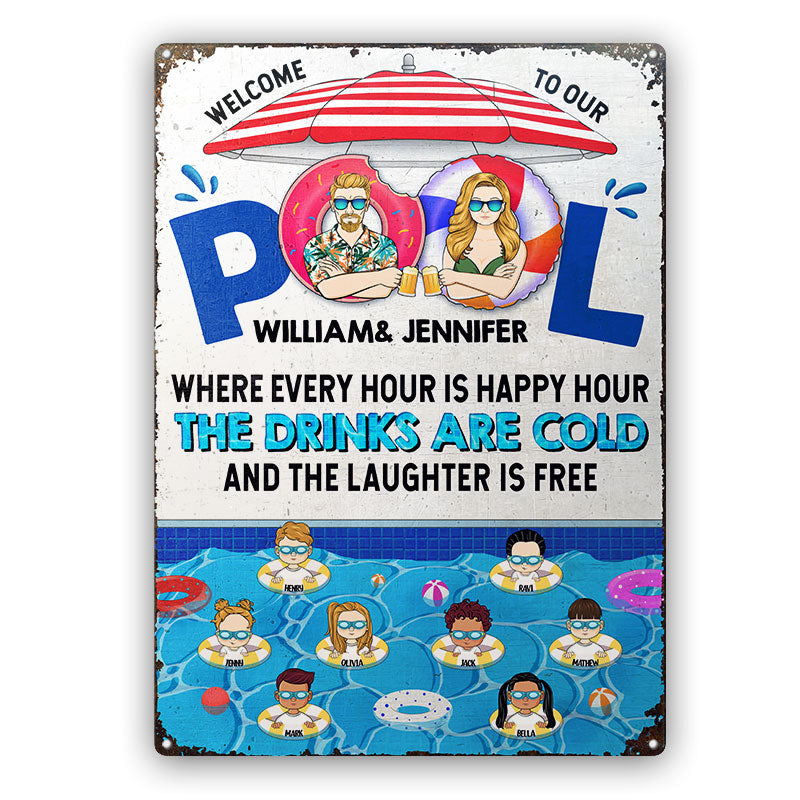 Family Swimming Pool Where Every Hour Is Happy Hour - Pool Decoration ...