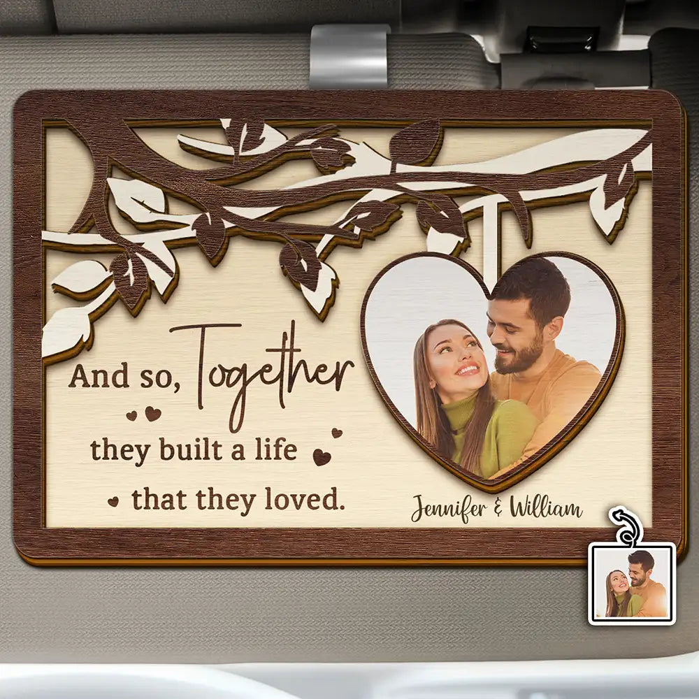 Custom Photo Couple Together They Built A Life That They Loved - Perso ...